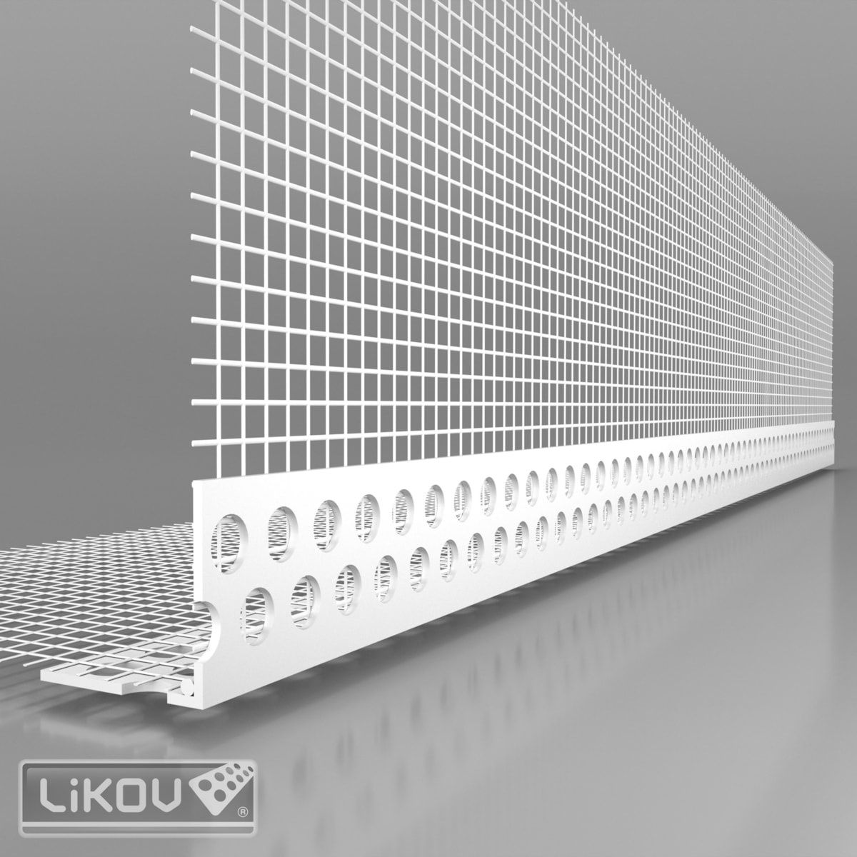 LK-VT PVC corner with internal mesh | LIKOV